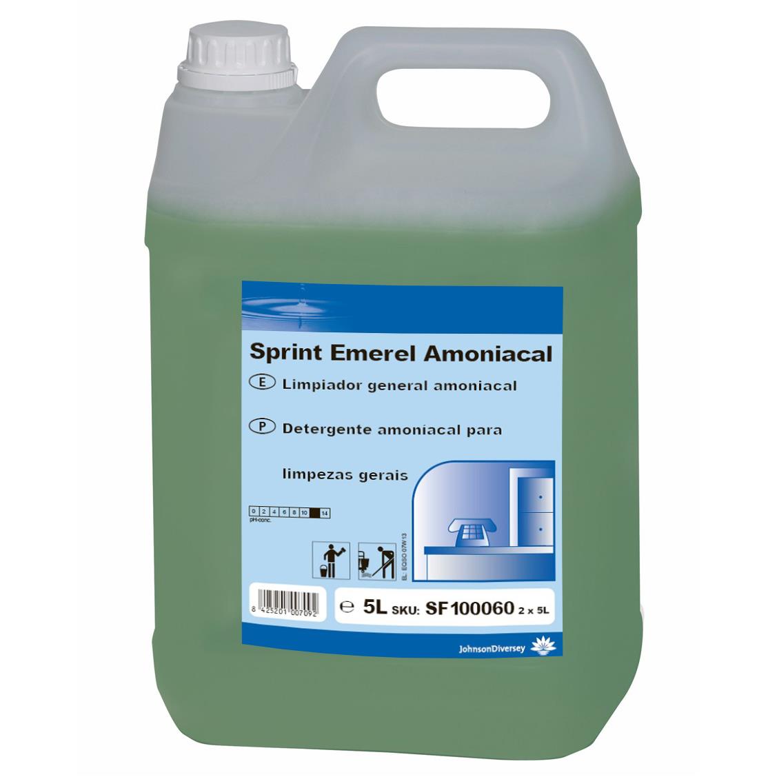 BOTE 5 L SPRINT EMEREL AMONIACAL 7519090 - Grupo Jumadi